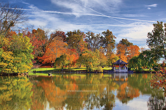Ivan Morozov | Duck Pond | Fall colors at the Duck Pond, Virginia Tech.